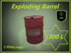 Second Life Marketplace - PTF Exploding Barrel V2